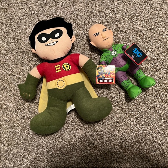 DC Comics | Toys | Collectible Dc Comics Plush Set | Poshmark